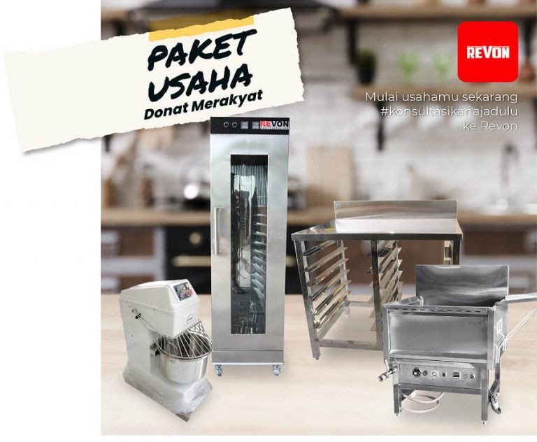 Paket Usaha Donat Wonogiri | Kalis Anti Bantat | REVON