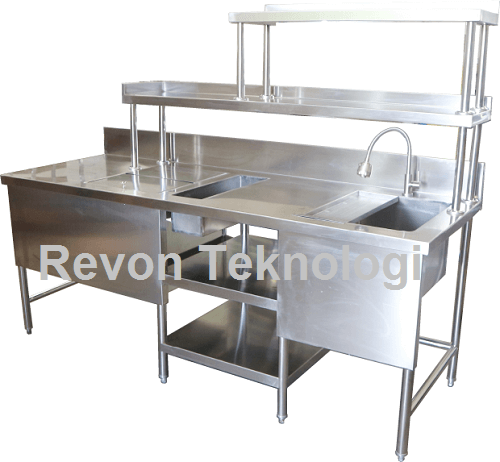 Meja Tempat Es Batu Kotak Stainless Steel | Bisa Custom | Pusat ...