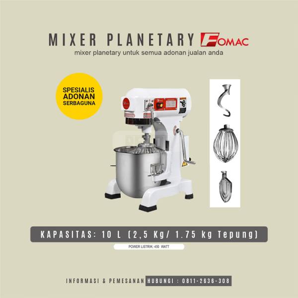 2 Jenis Mixer Yang Bagus Untuk Usaha Kue & Roti | REVON