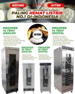 Alat Pengembang Roti | Mesin Proofer Gas Otomatis | REVON