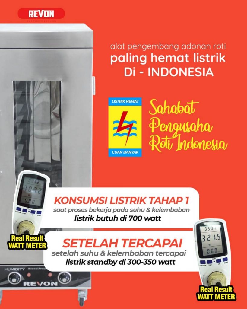 Mesin Pengembang Adonan Donat Di Padang | 600 Watt | REVON