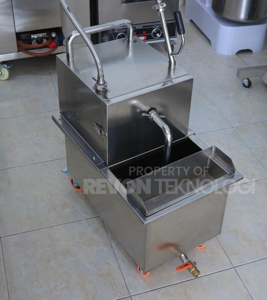 Alat Penyaring Minyak Goreng | Mesin Oil Filter Fryer | Pusat Fabrikasi ...