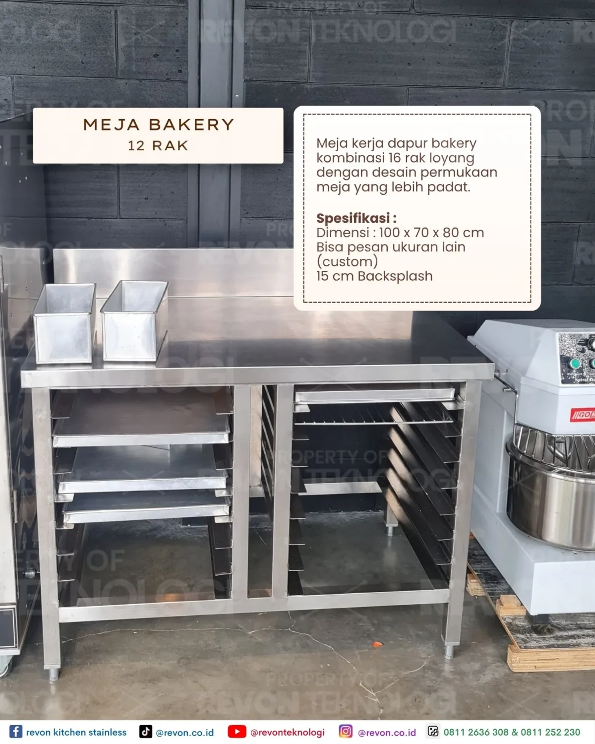 Paket Private Baking Class Roti Tawar Supplay Toast Cafe Premium ...